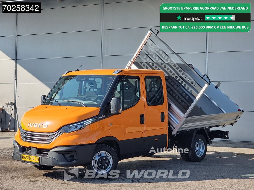 Novi IVECO Daily 35C21 BPM VRIJ! 3-Zijdige Kipper Dubbel Cabine 210PK 3.0L kamion kiper < 3.5t