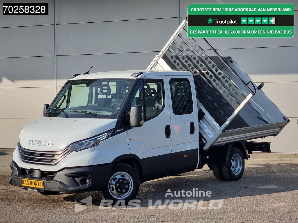 Novi IVECO Daily 35C21 BPM VRIJ! 3-Zijdige Kipper Dubbel Cabine 210PK 3.0L kamion kiper < 3.5t