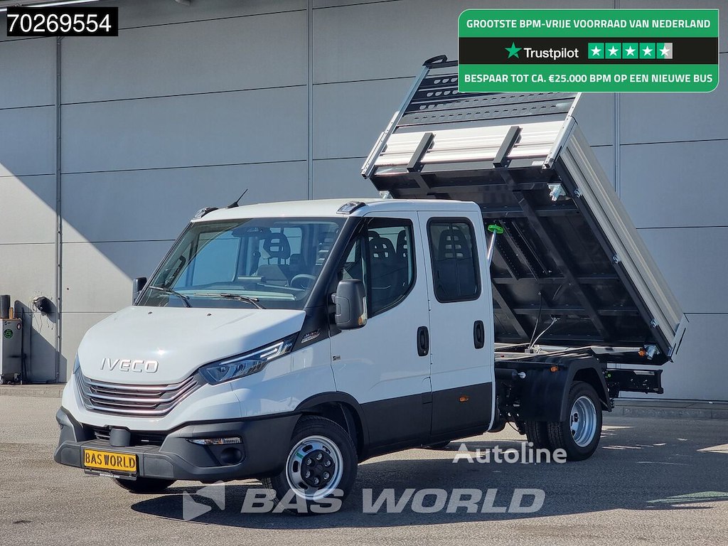 Novi IVECO Daily 35C21 BPM VRIJ! 3 zijdige Kipper Dubbel Cabine 210PK 3.0L kamion kiper < 3.5t