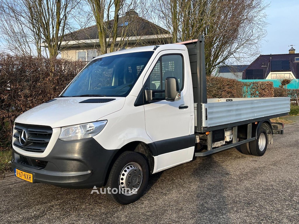 Mercedes-Benz Sprinter 514 Automaat Open laadbak|Dubbellucht| 4.30m laadbak kamion s ravnom platformom < 3.5t