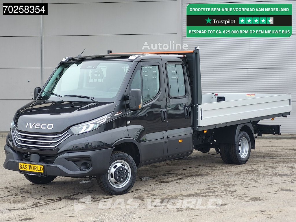 Novi IVECO Daily 35C21 BPM VRIJ! 3.0L Automaat 210PK 2025-Model Open laadba kamion s ravnom platformom < 3.5t