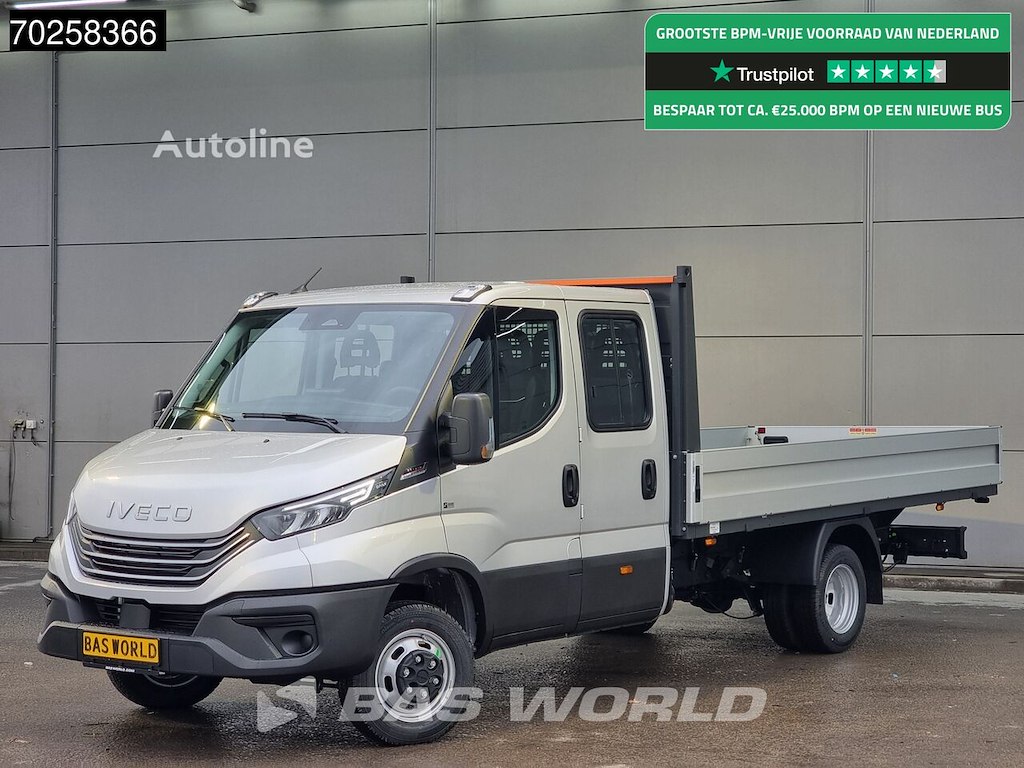 Novi IVECO Daily 35C21 BPM VRIJ! 3.0L Automaat 210PK 2025-Model Open laadba kamion s ravnom platformom < 3.5t