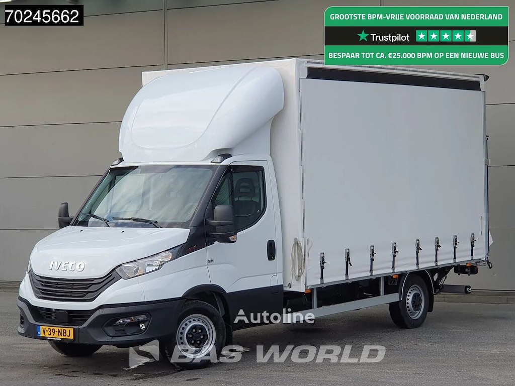Novi IVECO Daily 35S18 BPM VRIJ! 3.0L Laadklep 180PK Schuifzeilen Airco Cru kamion s ceradom < 3.5t
