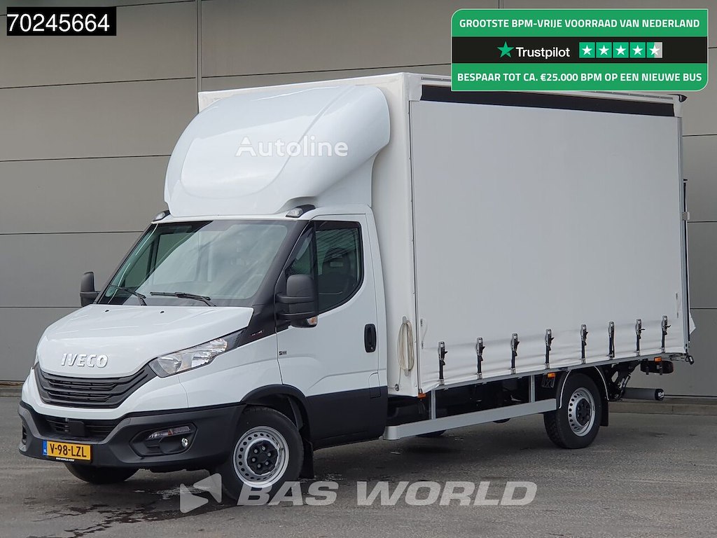 Novi IVECO Daily 35S18 BPM VRIJ! 3.0L Laadklep 180PK Schuifzeilen Airco Cru kamion s ceradom < 3.5t