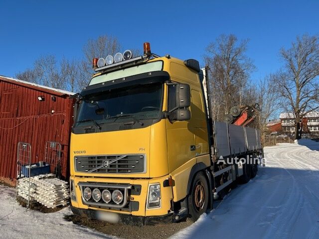 Volvo FM440 *6x2 *HMF 2220 K5 *HYDRAULICS kamion s ravnom platformom