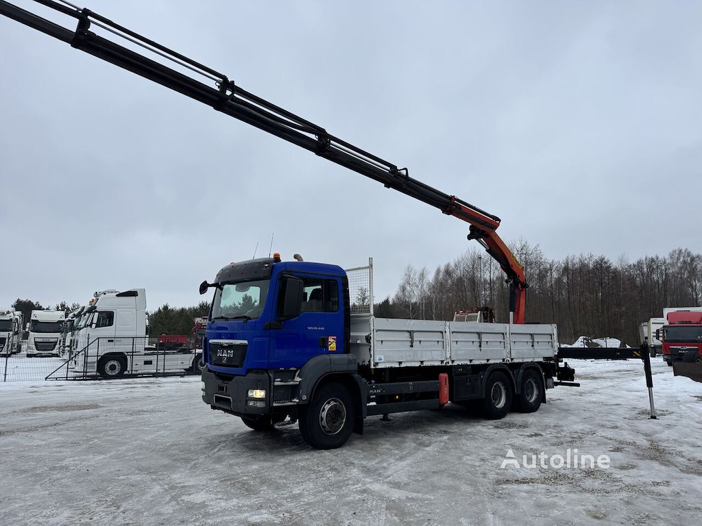 MAN TGS 26-440 kamion s ravnom platformom