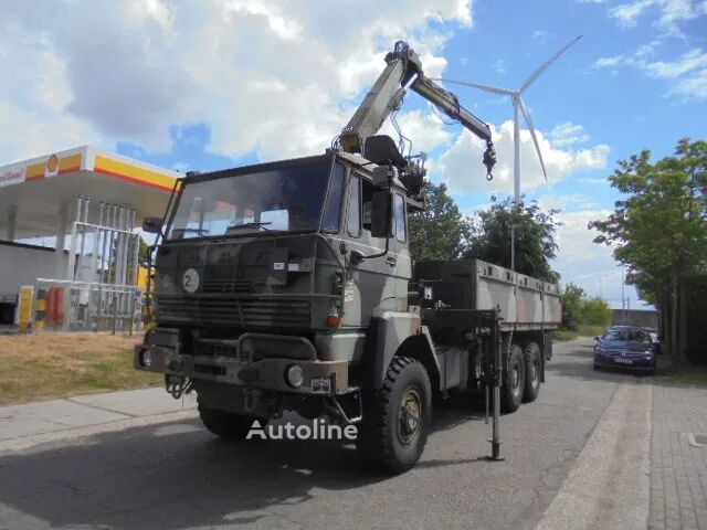 DAF YHZ 2300 6X6 + HIAB CRANE kamion s ravnom platformom
