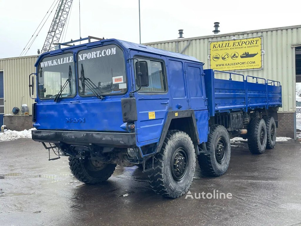 MAN KAT 8x8 V8 Deutz Engine Chassis Cab Low Mileage Good Condition M kamion s ravnom platformom