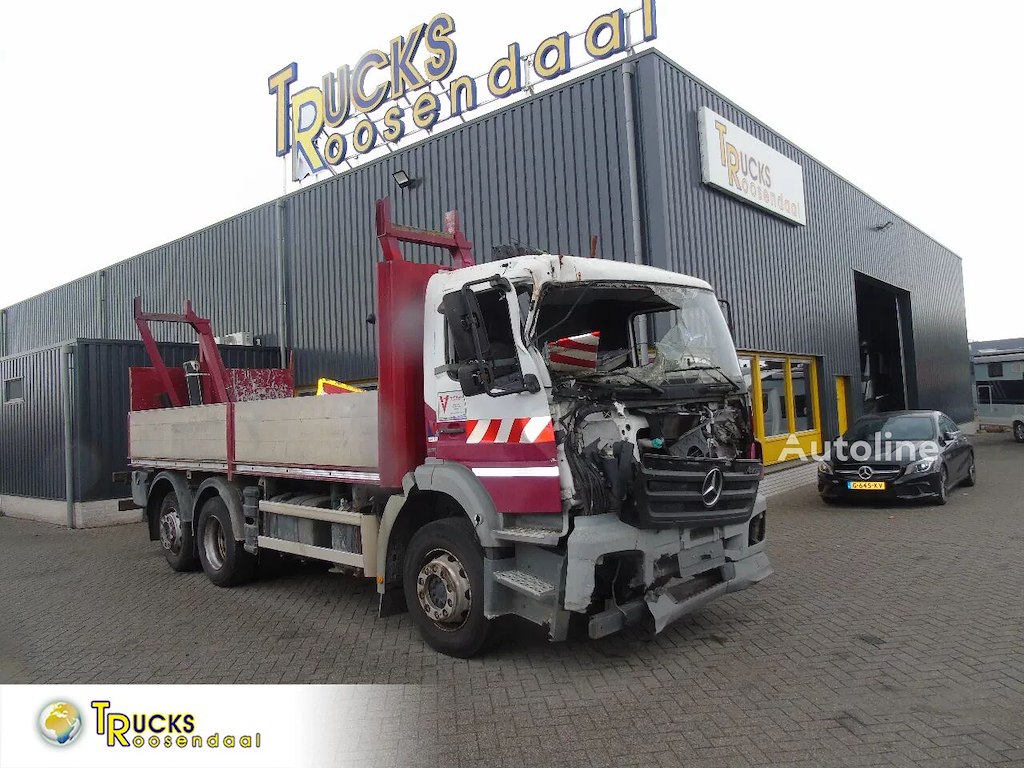 Mercedes-Benz Axor 2633 + 6x2 + euro 5 + manual kamion s ravnom platformom