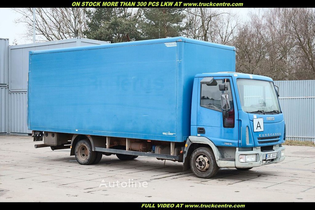 IVECO EUROCARGO ML 75E15, 14 PALETS, TAIL LIFT, ADR kamion furgon