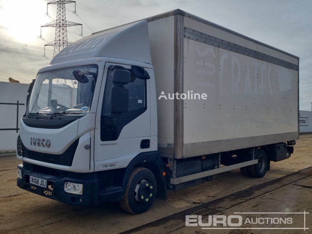 Prodaje se IVECO 75-160 kamion furgon na aukciji