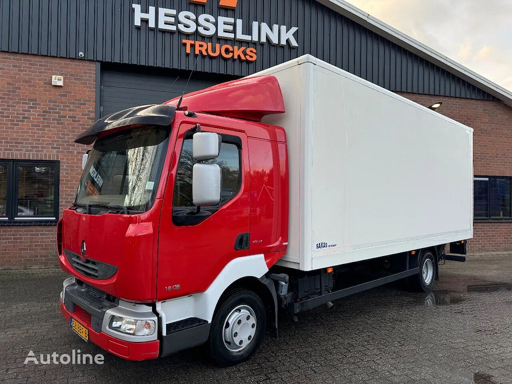 Renault Midlum 180 DXI Laadkep Airco Zijdeur 123.910KM!! Slaapcabine kamion furgon