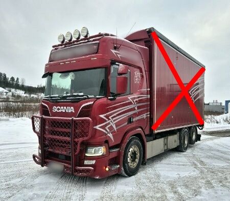 Scania R580 *6x2 *V8 *NextGen *CHASSIS *WB=4.35m *TopLine kamion šasija
