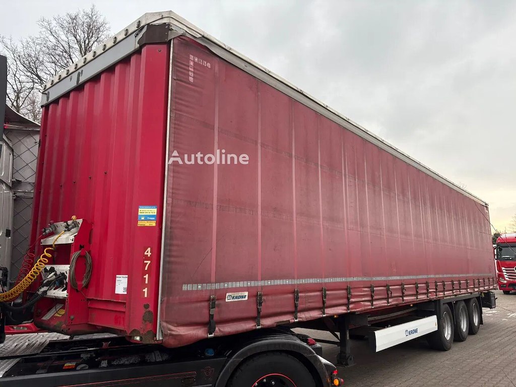 Krone Coil Trailer AS 1 & 3 Liftas Schuifzeilen/Schuifdak NL Trailer poluprikolica sa kliznom ceradom