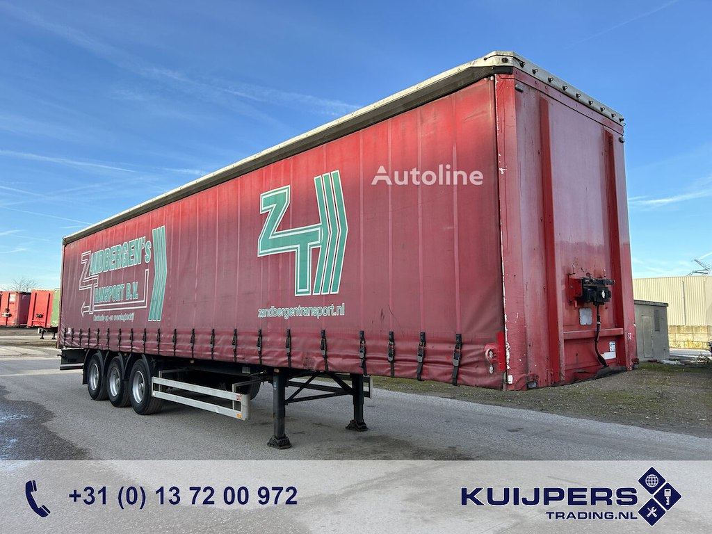 Pacton T3-001 / Curtainside Trailer poluprikolica sa kliznom ceradom