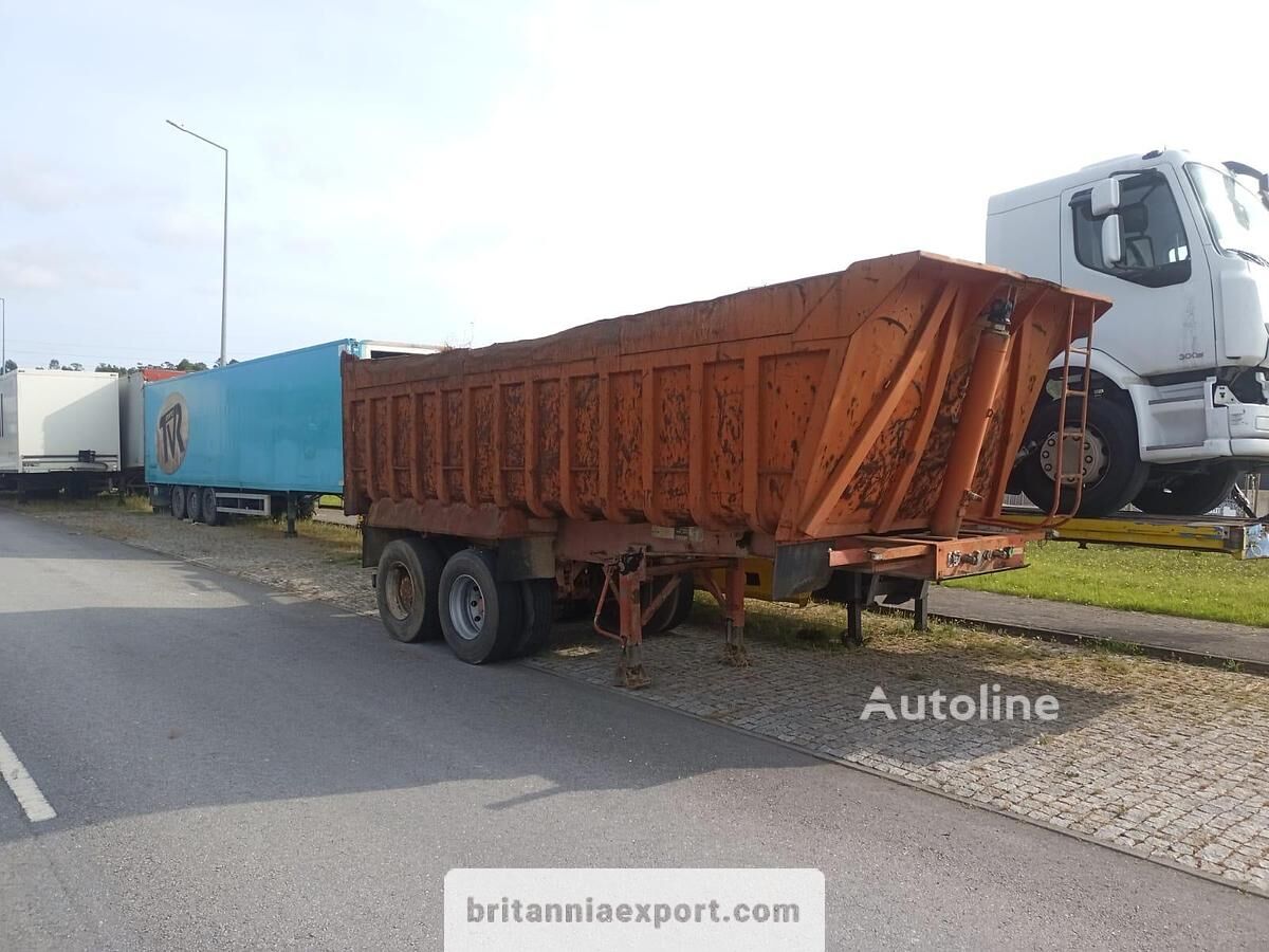 Basgaia 2 Axles Tipper Semi-Trailer | Spring Suspension | poluprikolica kipera