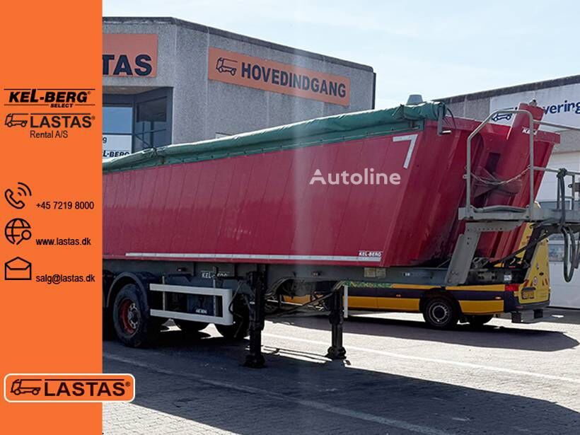 Kel-Berg Tipper / Kipper / Tiptrailer poluprikolica kipera