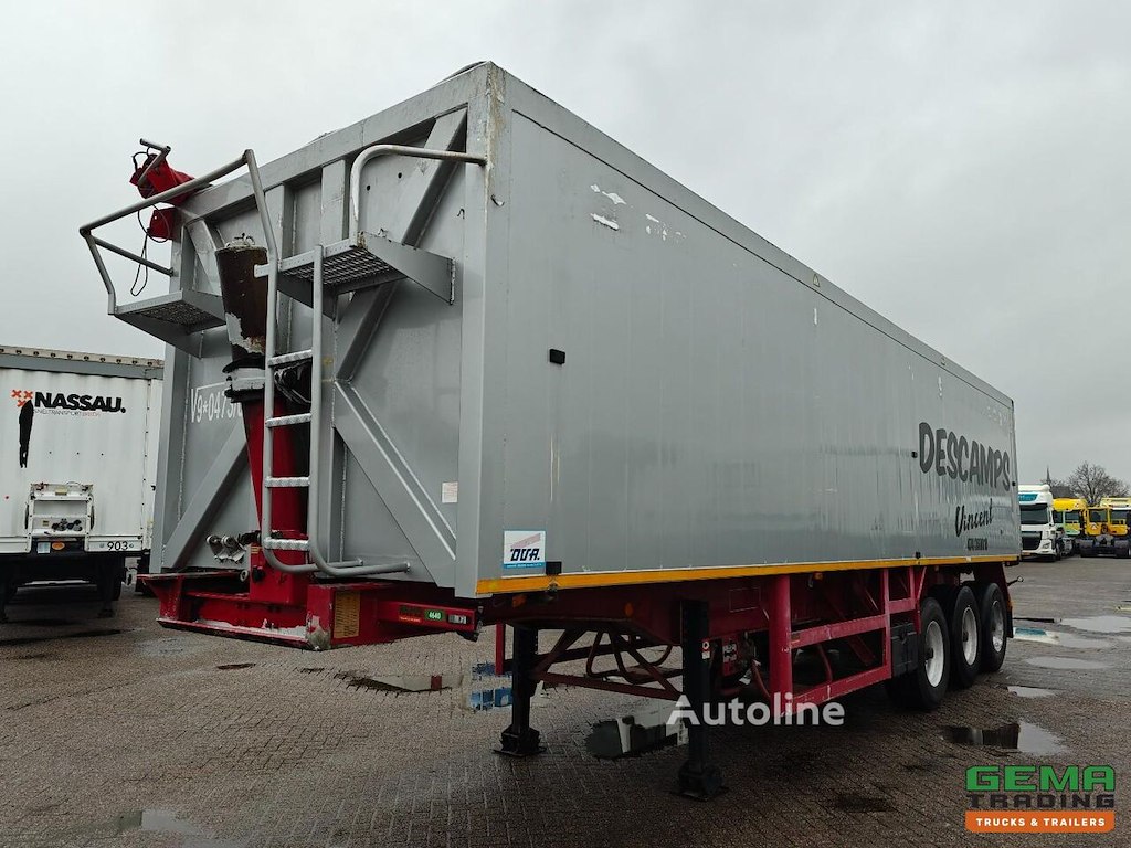 OVA 38OK911.A 3-axle BPW tipper 50m³ - aluminum/aluminum - bulkheads poluprikolica kipera