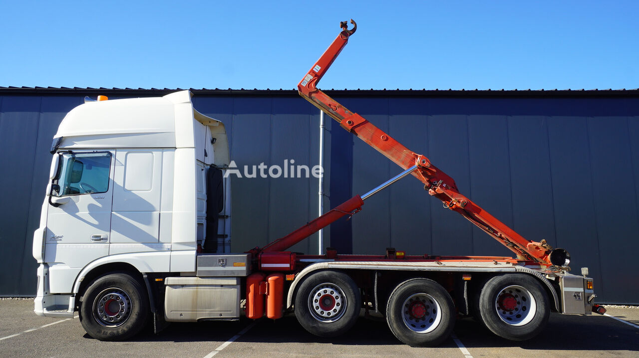DAF XF 460 – 8x2 hooklift truck kamion rol kiper