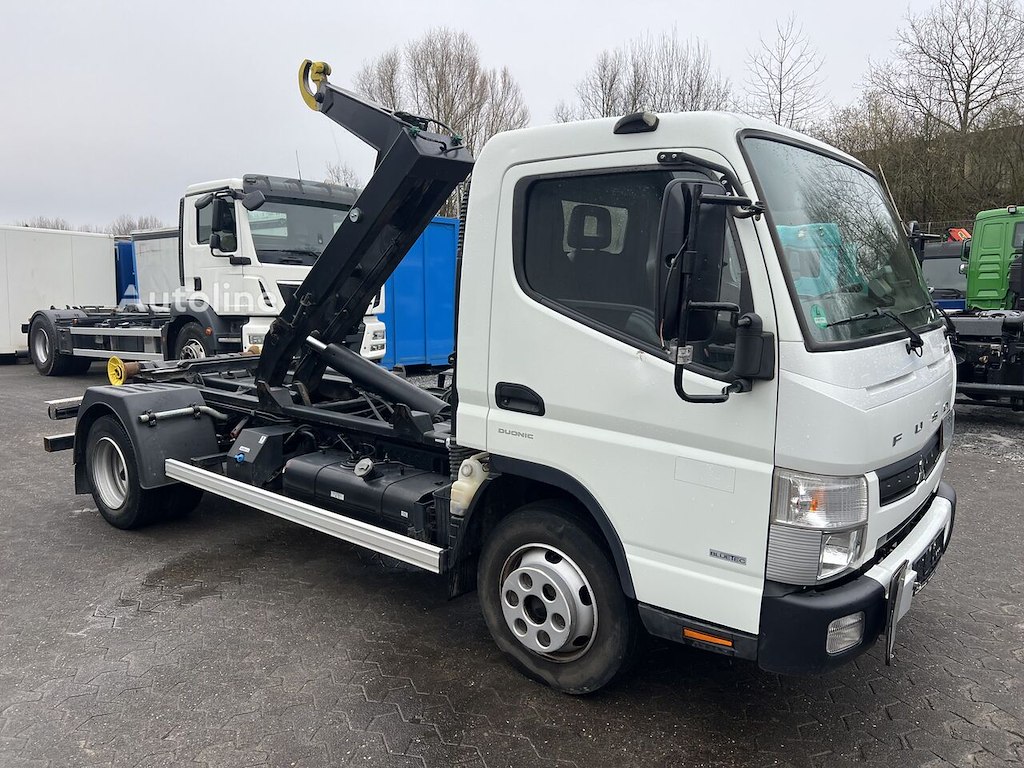 Mitsubishi Fuso Canter 7C18 City Abrollkipper AHK Hooklift kamion rol kiper