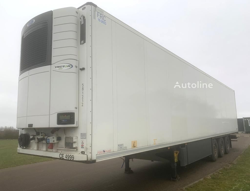 Schmitz Cargobull Trailer Reefer Flower Width & Double Stock Straight poluprikolica hladnjača (581212)