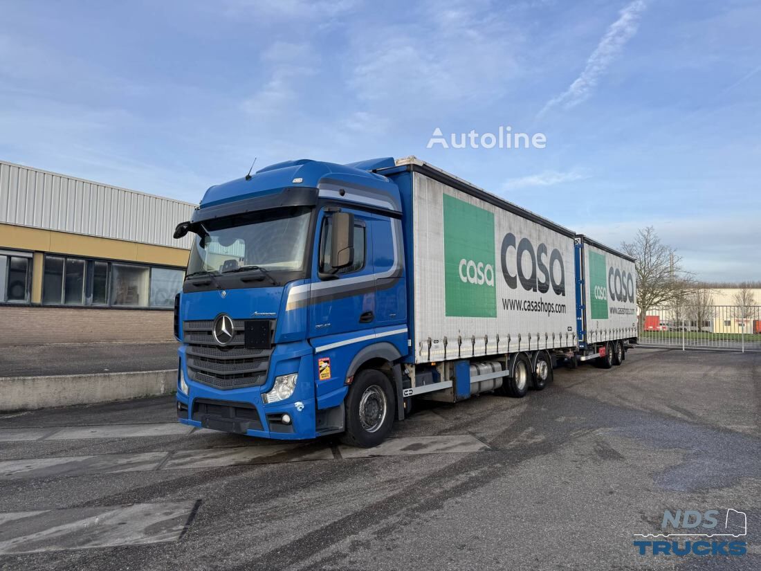 Mercedes-Benz Actros 2642 - Standclima Van Hool combi kamion sa klizna zavesa cerada