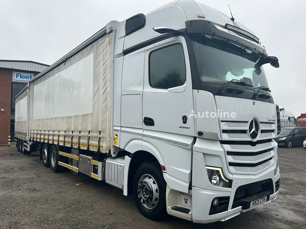 Mercedes-Benz ACTROS 2551 MP5 kamion sa klizna zavesa cerada
