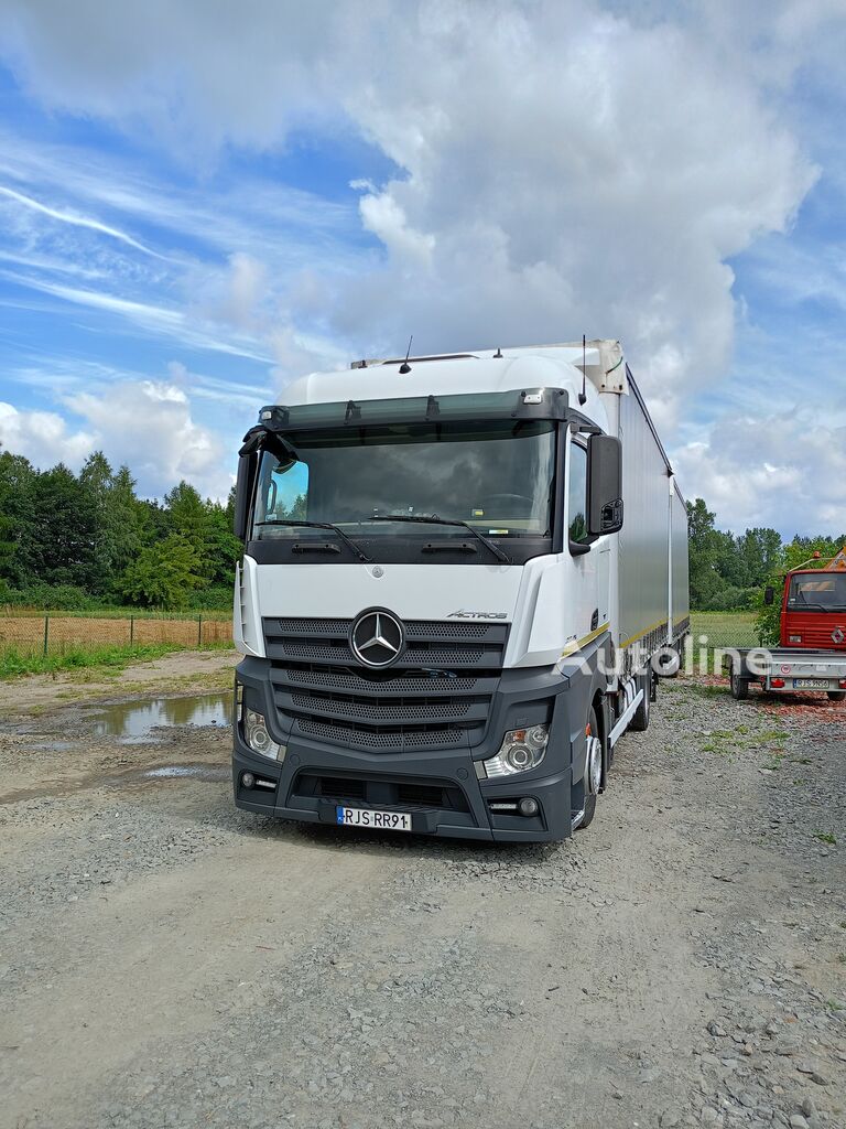 Mercedes-Benz Actros 2545 kamion sa klizna zavesa cerada + prikolica sa kliznom ceradom