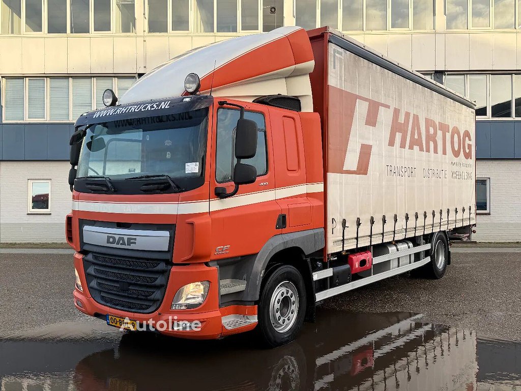 DAF CF 400 4X2 EURO 6 DHOLLANDIA 2000 KG kamion sa klizna zavesa cerada