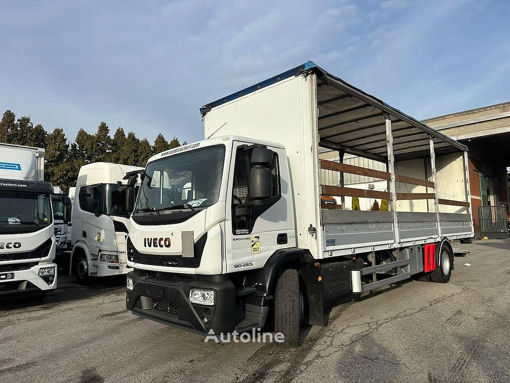 IVECO Eurocargo 190s28 kamion sa klizna zavesa cerada
