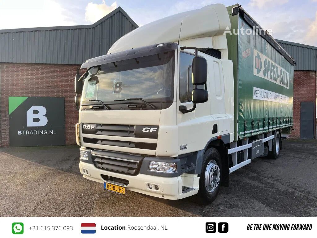 DAF CF 75.310 - 374.000KM! - Dhollandia 2.000kg - 54.046 kamion sa klizna zavesa cerada