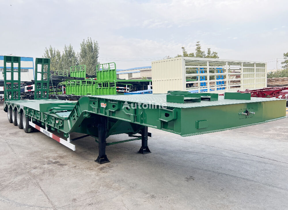 Nova Titan 4 Axle Low Loader Trailer for Sale in Jamaica poluprikolica sa niskom platformom