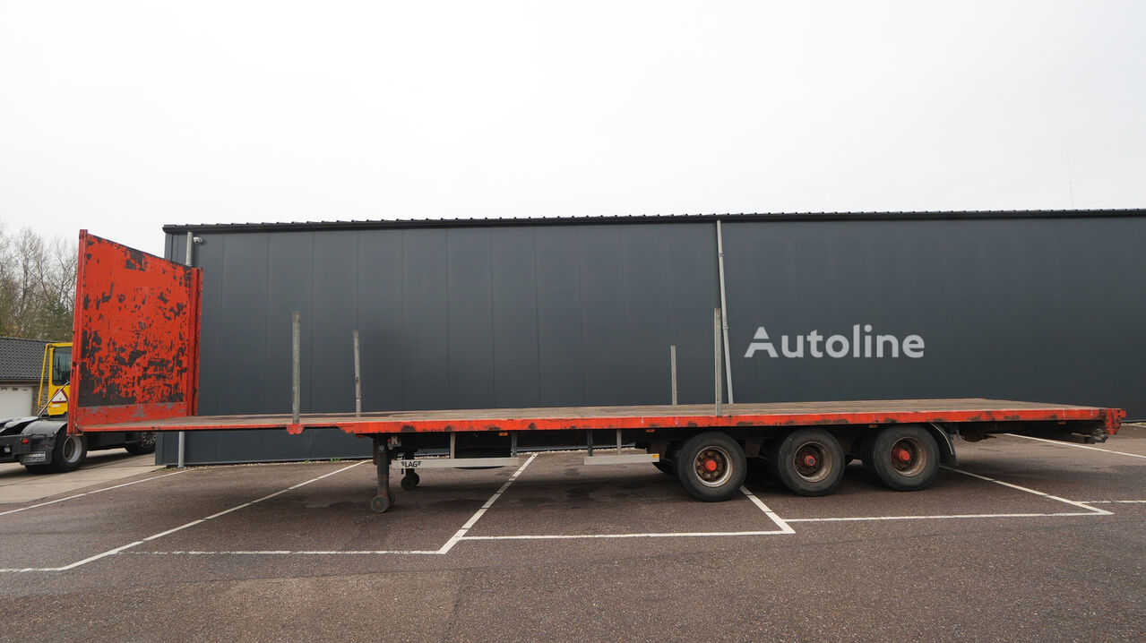 LAG Flatbed trailer poluprikolica platforma