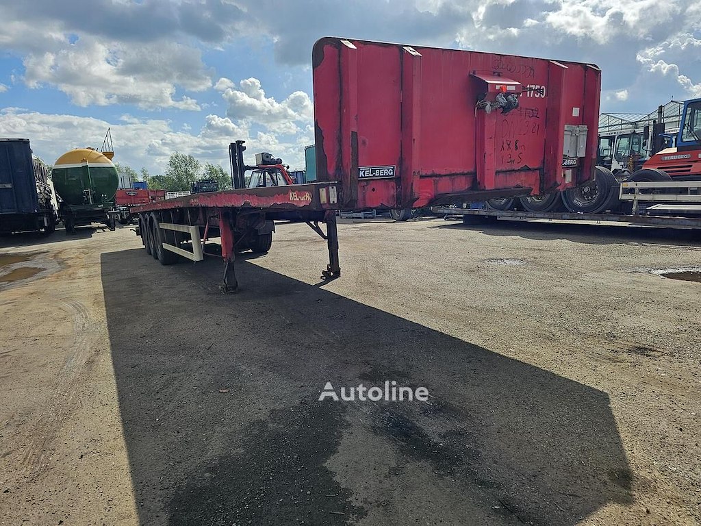 Kel-Berg KELBERG S4 OB3 | HEAVY DUTY FLATBED | BPW DRUM poluprikolica platforma