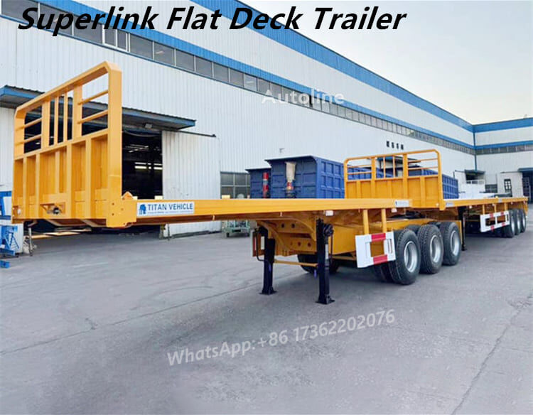 Nova Titan Superlink Flat Deck Trailers for Sale poluprikolica platforma