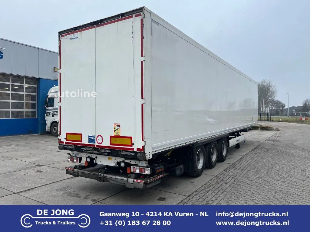 Krone SD / Closed Box / Dhollandia / 1x Lift Axle furgon poluprikolica