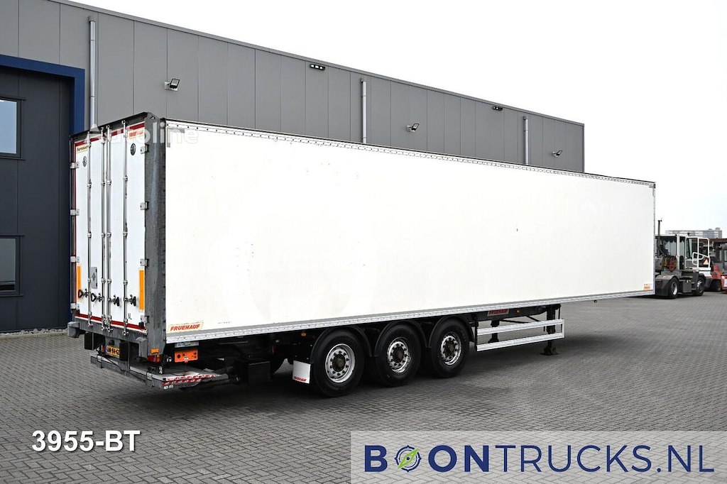 Fruehauf FST4FC 13.50M BOX | LAADKLEP * LIFTAS * GEGALVANISEERD * NL TRAI furgon poluprikolica