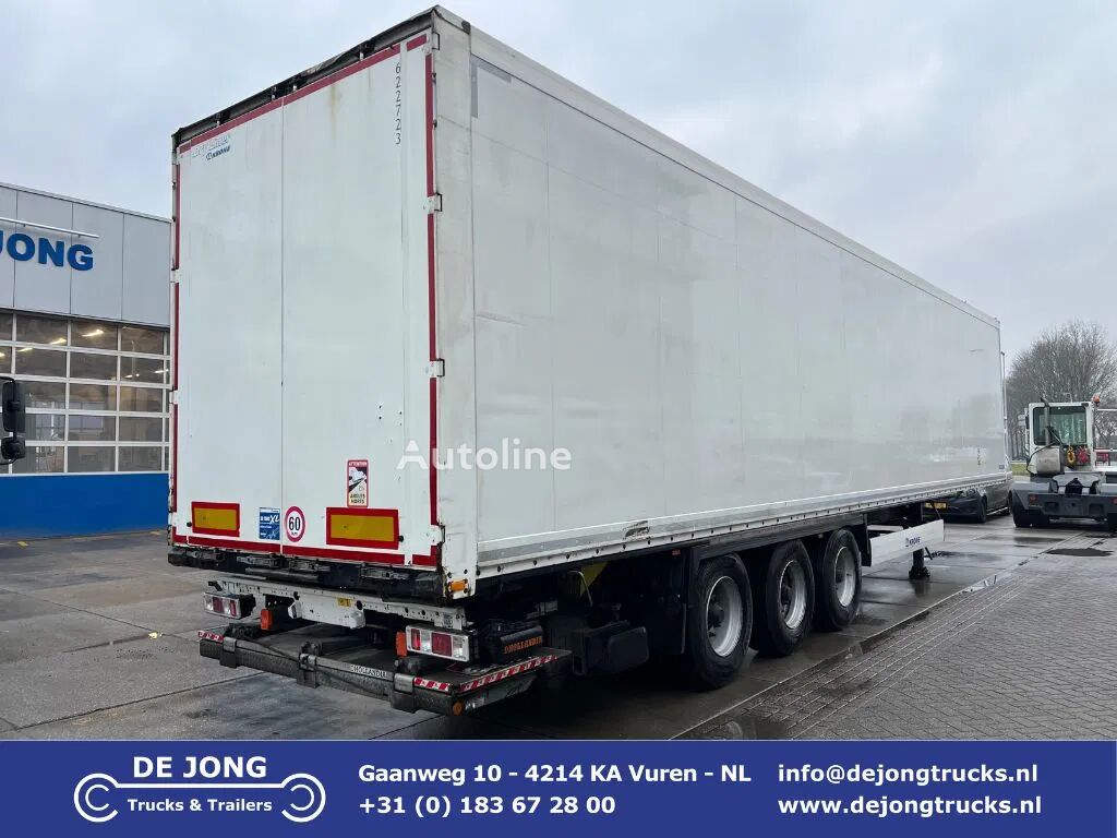Krone SD / Closed Box / Dhollandia / 1x Lift Axle furgon poluprikolica