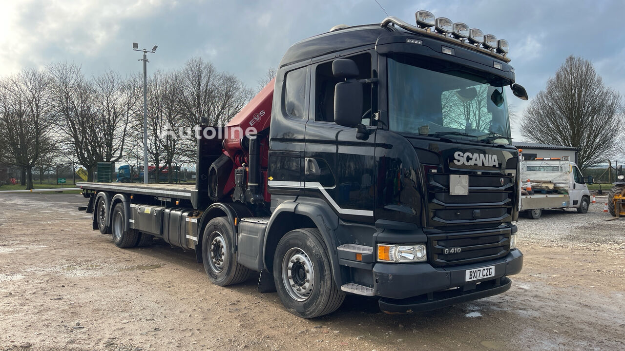 Prodaje se Scania G 410 kamion platforme na aukciji