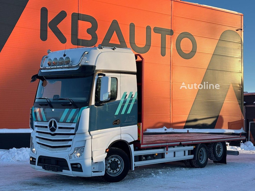 Mercedes-Benz Actros 2553 6x2 GIGASPACE / RETARDER / PLATFORM L=7446 mm kamion platforma