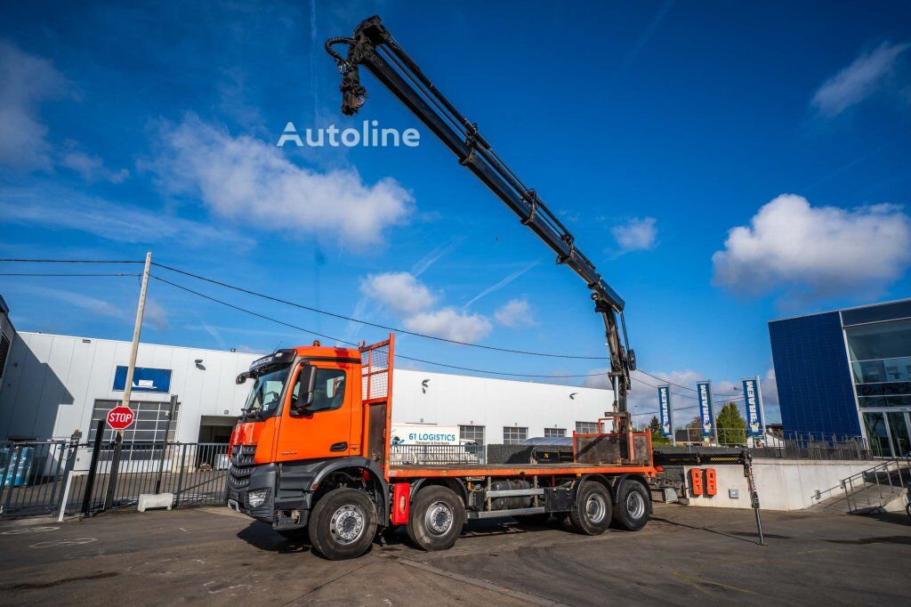 Mercedes-Benz AROCS 3243+HIAB XS211 EP5 HI DUO /5 X kamion platforma