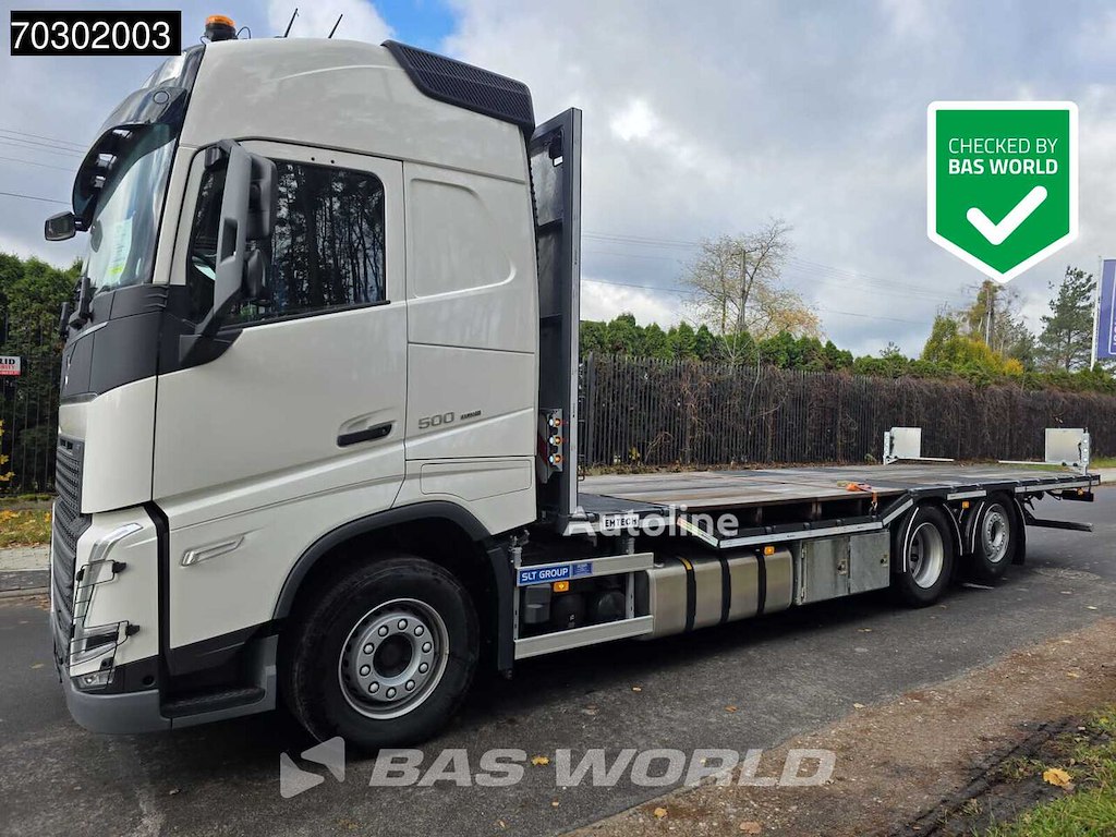 Novi Volvo FH 500 6X2 NEW! Machine transporter Lift+steering Axle VEB+ Euro kamion platforma