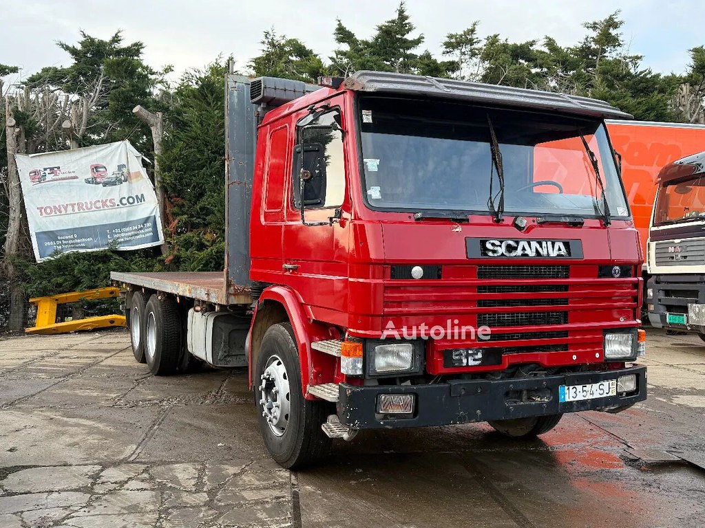 Scania 92H 280 6X2 Platform Manual Gearbox kamion platforma