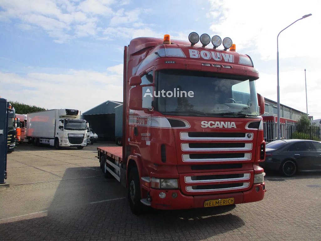 Scania R420 R 420 EURO 3 OPTI-CRUISE 3 PEDALS 6X2 HOLLAND TRUCK kamion platforma