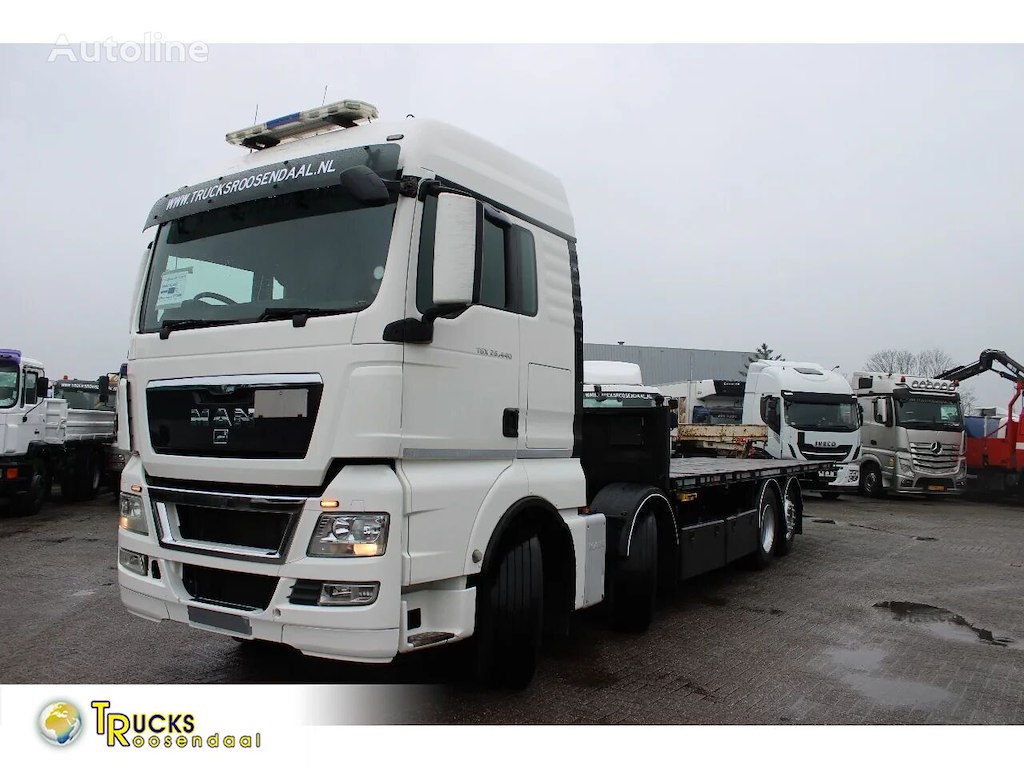 MAN TGX 26.440 + EURO 5 + Right Hand Drive kamion platforma