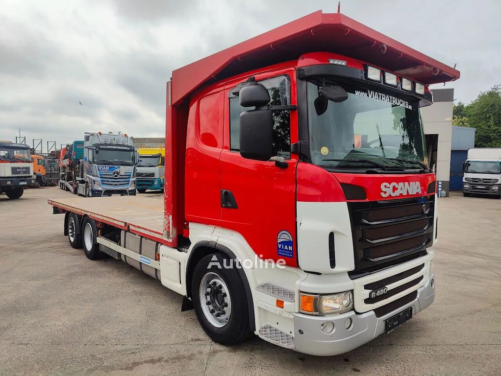 Scania G480 LB6X2*4HNB PLATFORM kamion platforma