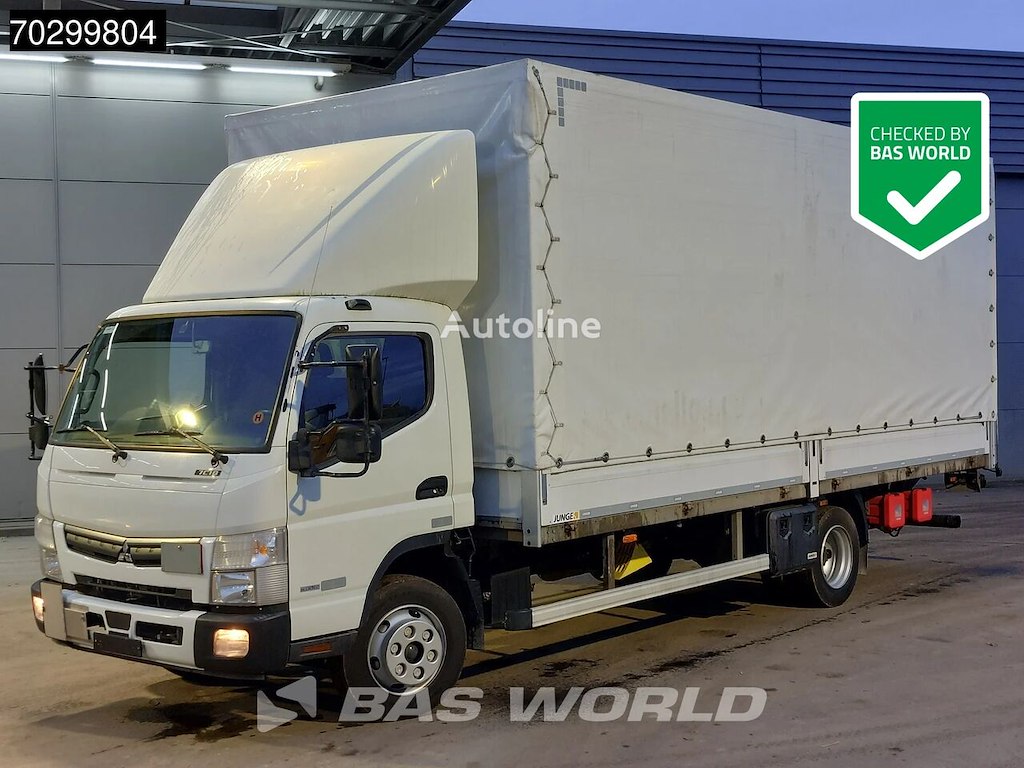 Mitsubishi Fuso 7C 18 4X2 8tonner Curtainsider 1000kg Ladebordwand Automatic Eur kamion s ceradom