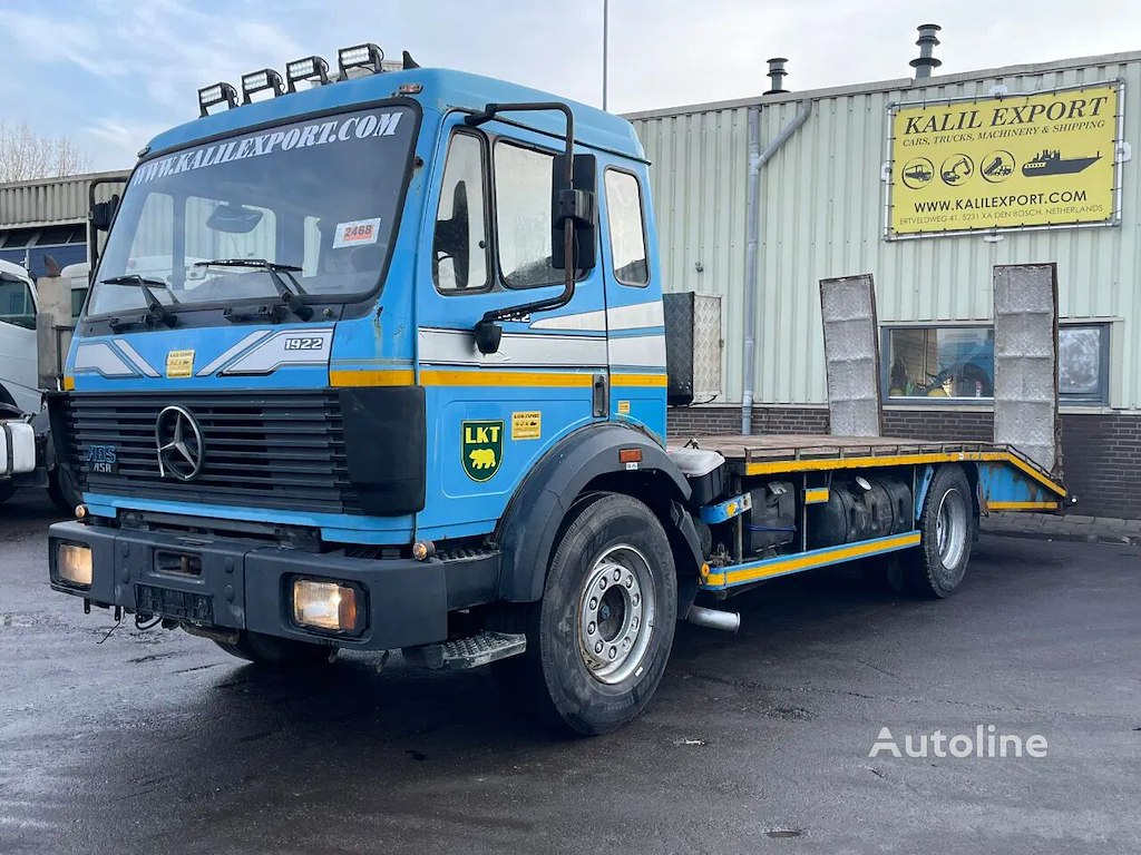 Mercedes-Benz SK 1922 4x2 Manual Gearbox V6 Loading Ramps Good Condition šlep auto