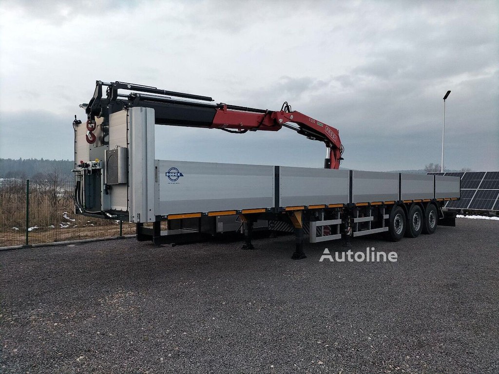 Nova MIT KRAN FASSI F235A.0.23 poluprikolica sa ravnom platformom