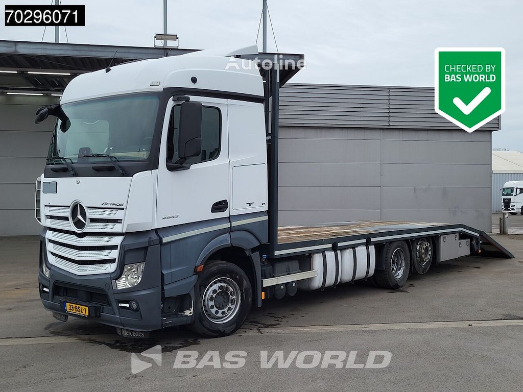 Mercedes-Benz Actros 2543 Actros 6X2 NL-Truck Machine transporter oprijwagen R šlep auto